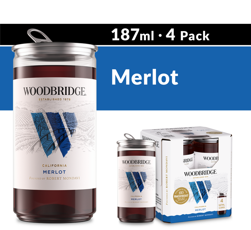 Woodbridge Merlot 4pk 187ml - Delivered In As Fast As 15 Minutes | Gopuff