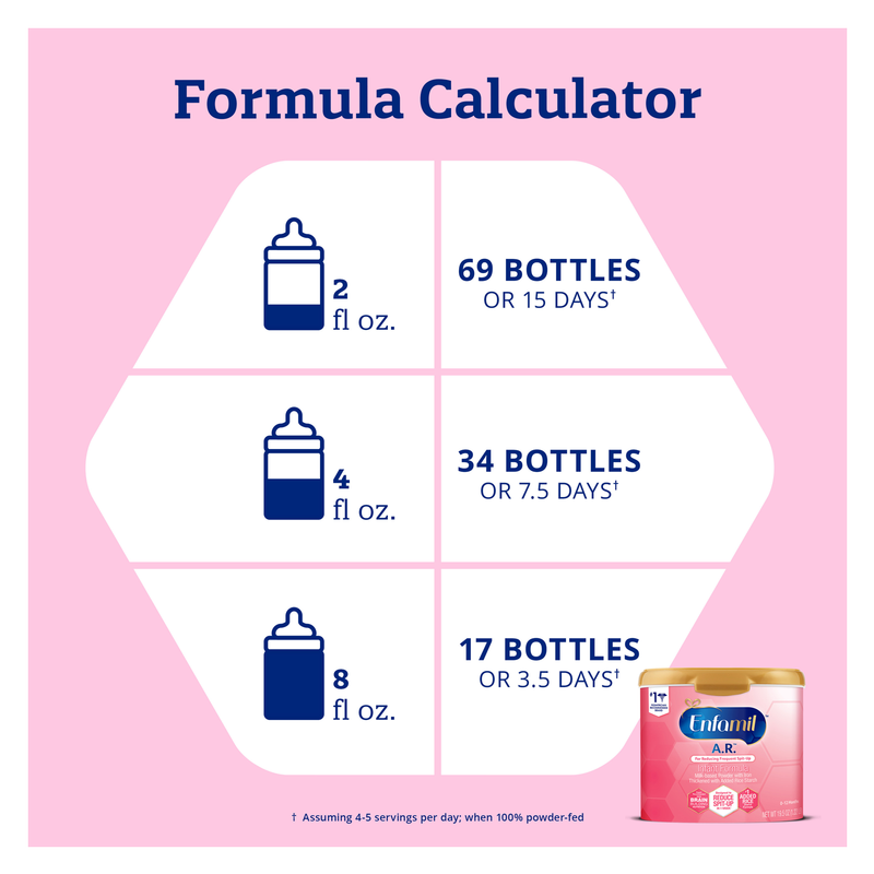 Enfamil A.R Infant Formula 19.5oz - Delivered In As Fast As 15 Minutes ...