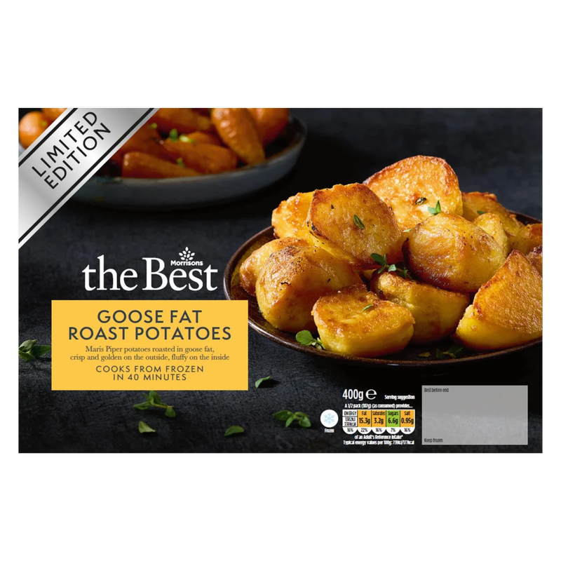 Morrisons The Best Roast Potatoes, 400g : Frozen fast delivery by App ...