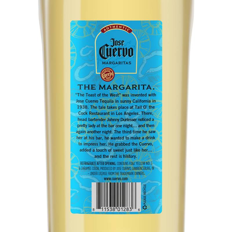 Jose Cuervo Authentic Margarita Coconut Pineapple Ready to Drink ...