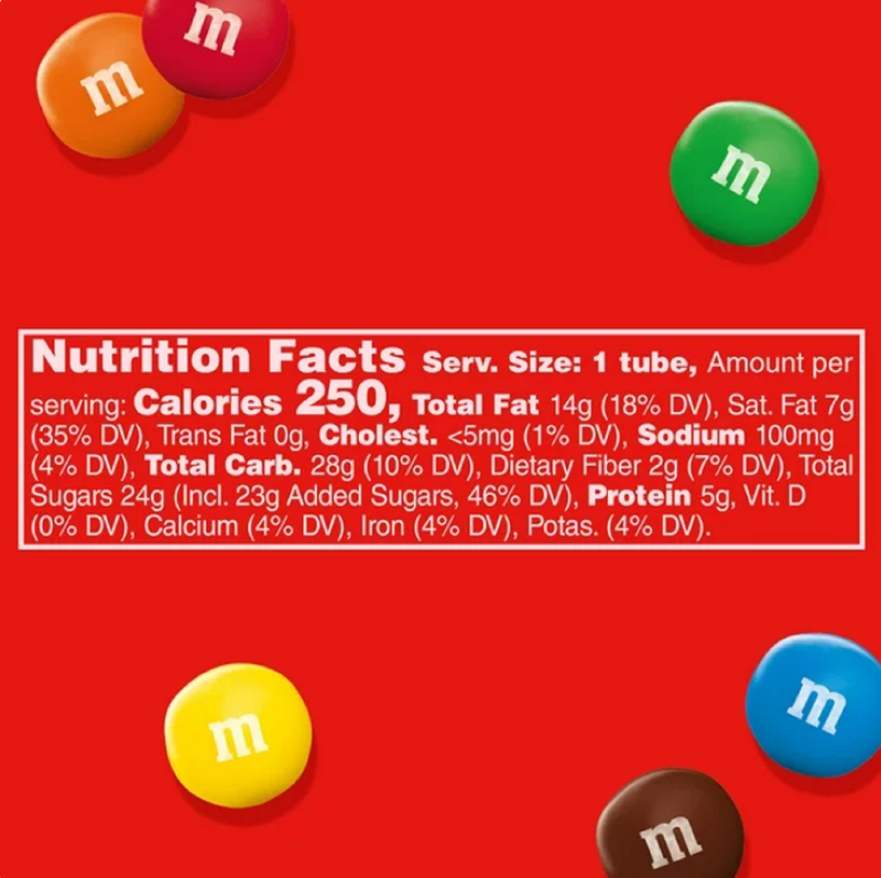 M&M's Minis Peanut Butter Share Size 1.74oz : Snacks fast delivery by ...