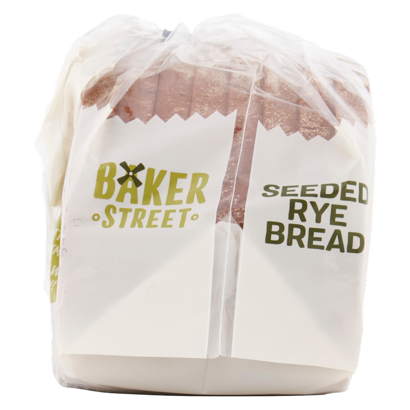 Baker Street Seeded Rye Bread, 500g : Bakery fast delivery by App or Online