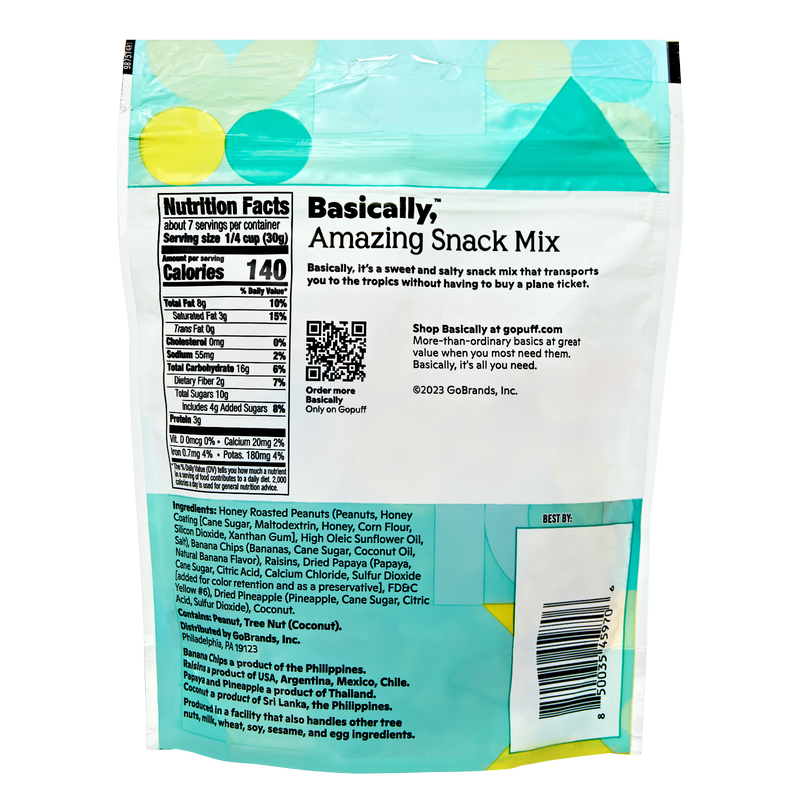 Basically, Tropical Snack Mix 7oz - Delivered In As Fast As 15 Minutes