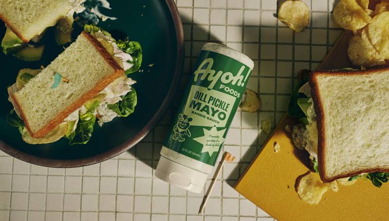 Ayoh! Dill Pickle Mayo Sando Sauce, 12oz. By Molly Baz - Delivered In ...