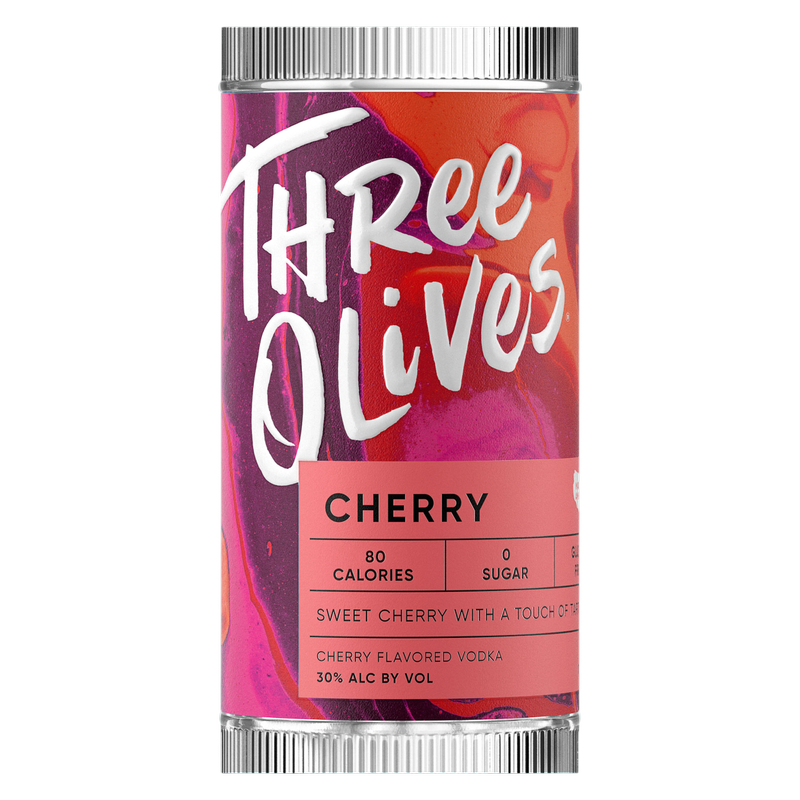 Three Olives Vodka Cherry 750ml (60 Proof) - Delivered In As Fast As 15 ...