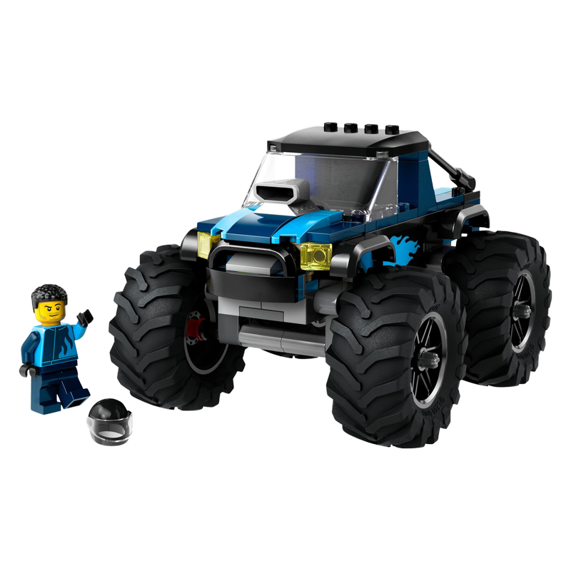 Lego Blue Monster Truck City, 1pcs : Home & Office fast delivery by App ...