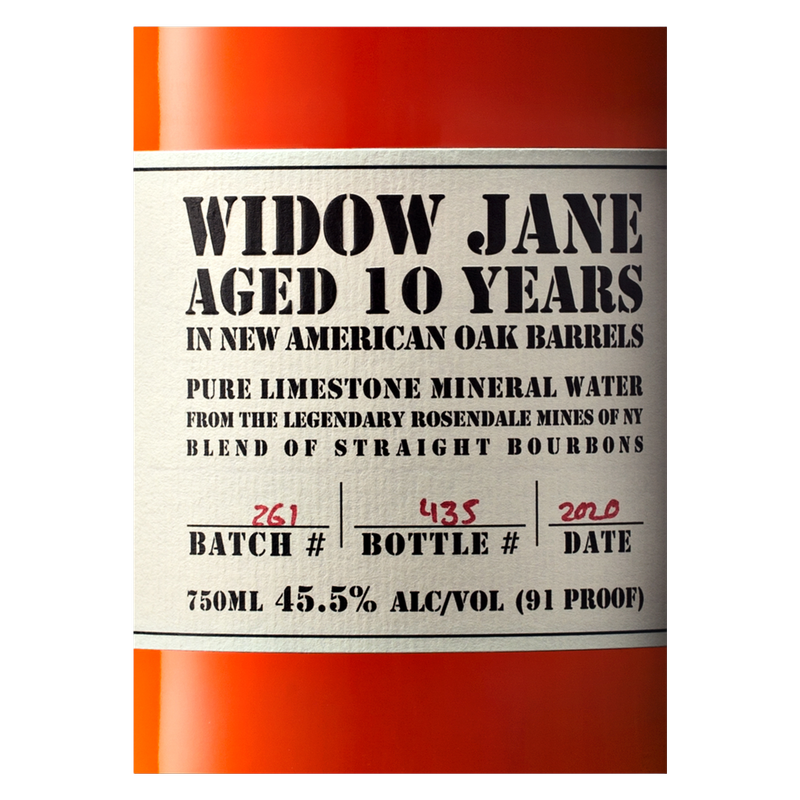 Widow Jane 10 Yr 750ml (90 Proof) - Delivered In As Fast As 15 Minutes ...
