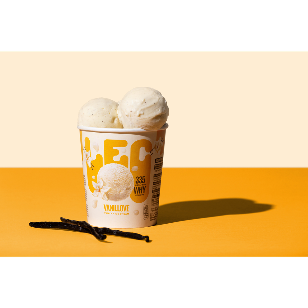 LEC Vanillove, 460ml : Ice Cream fast delivery by App or Online
