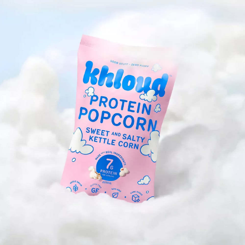 Khloud Protein Popcorn – Sweet and Salty Kettle Corn, 5oz - Delivered ...