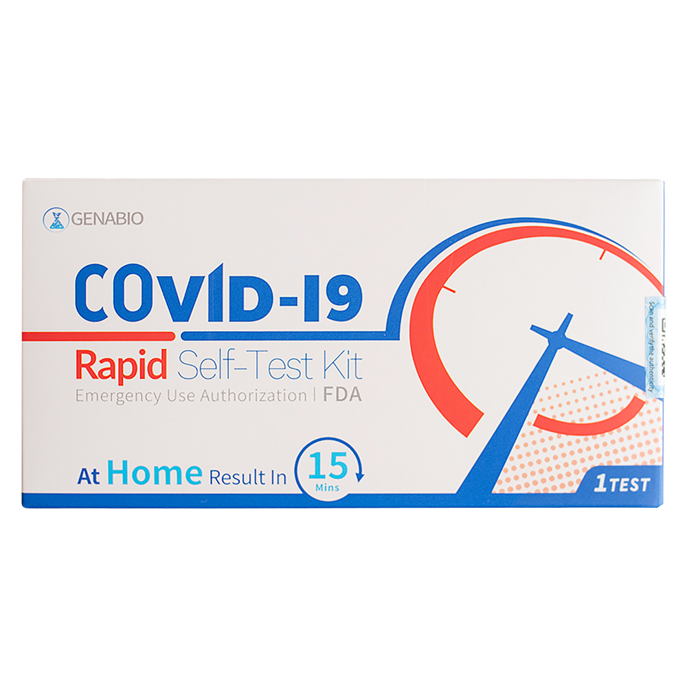 Genabio COVID-19 Rapid Self-Test Kit (1 test) - Delivered In As Fast As ...