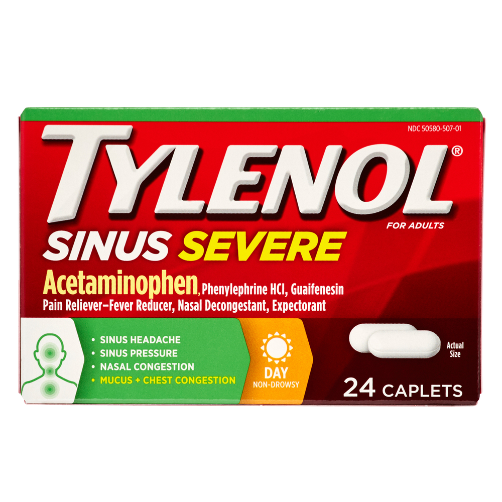 Tylenol Sinus Severe Capsules 24ct - Delivered In As Fast As 15 Minutes
