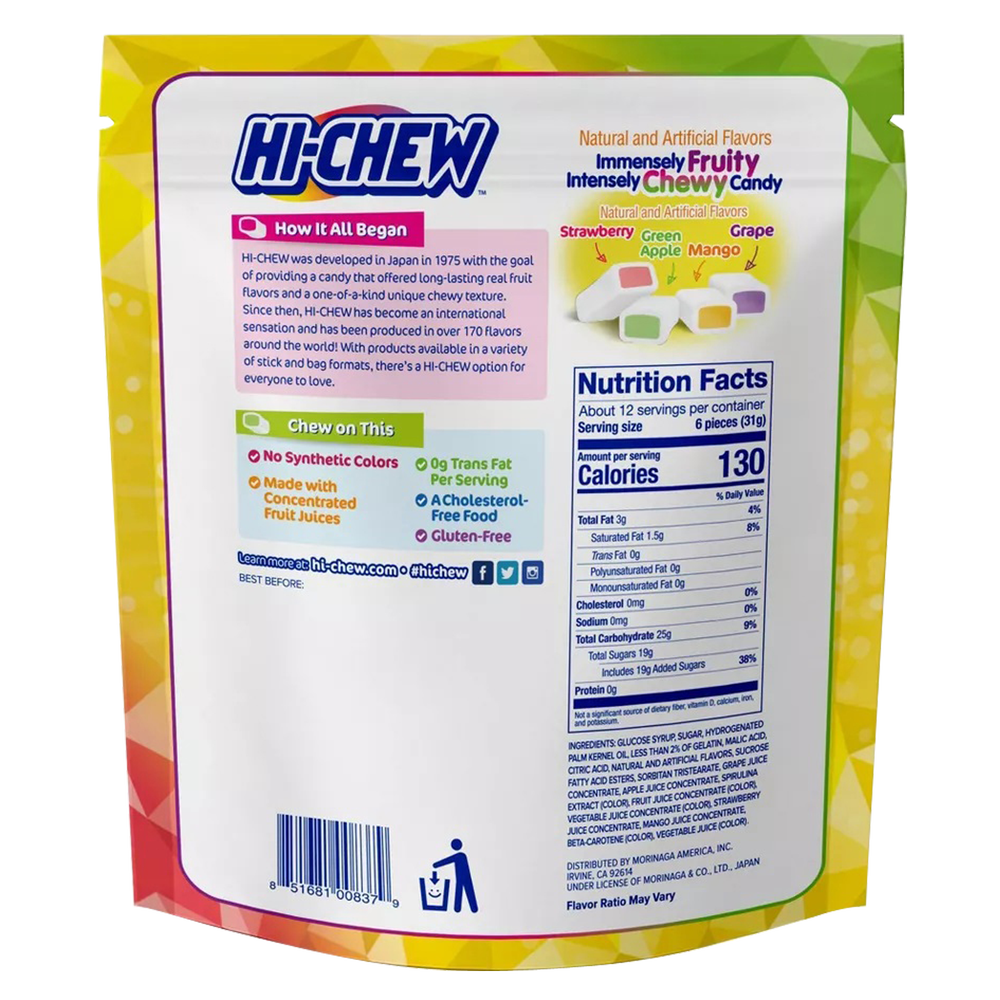 Hi-Chew Assorted Fruit Chews 12.7oz - Delivered In As Fast As 15 ...