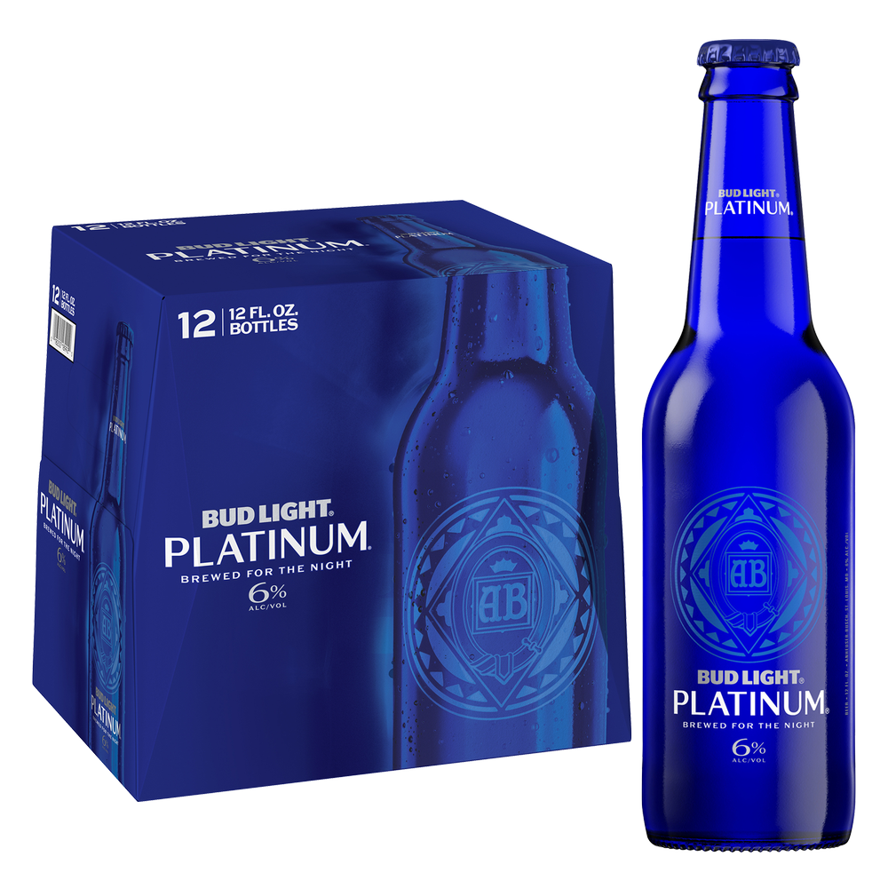 Bud Light Platinum 12pk 12oz Btl 6.0% ABV - Delivered In As Fast As 15 ...