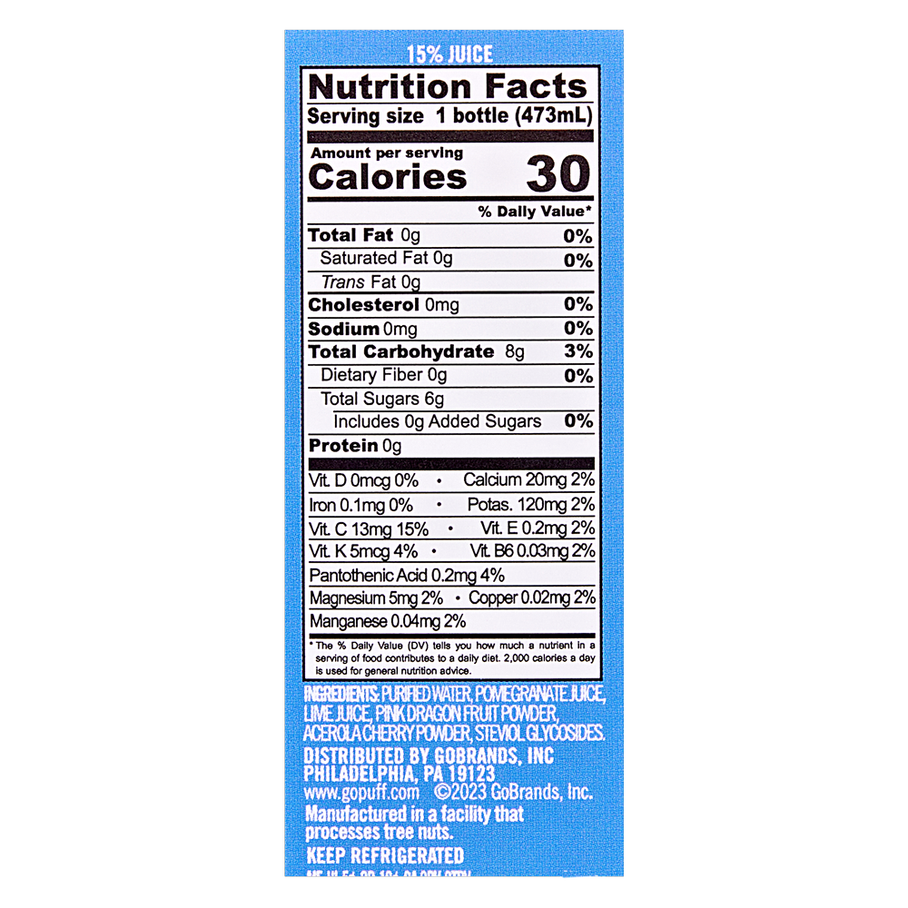 Gopuff x Pure Green Revive Juice Refresher 16 oz - Delivered In As Fast ...