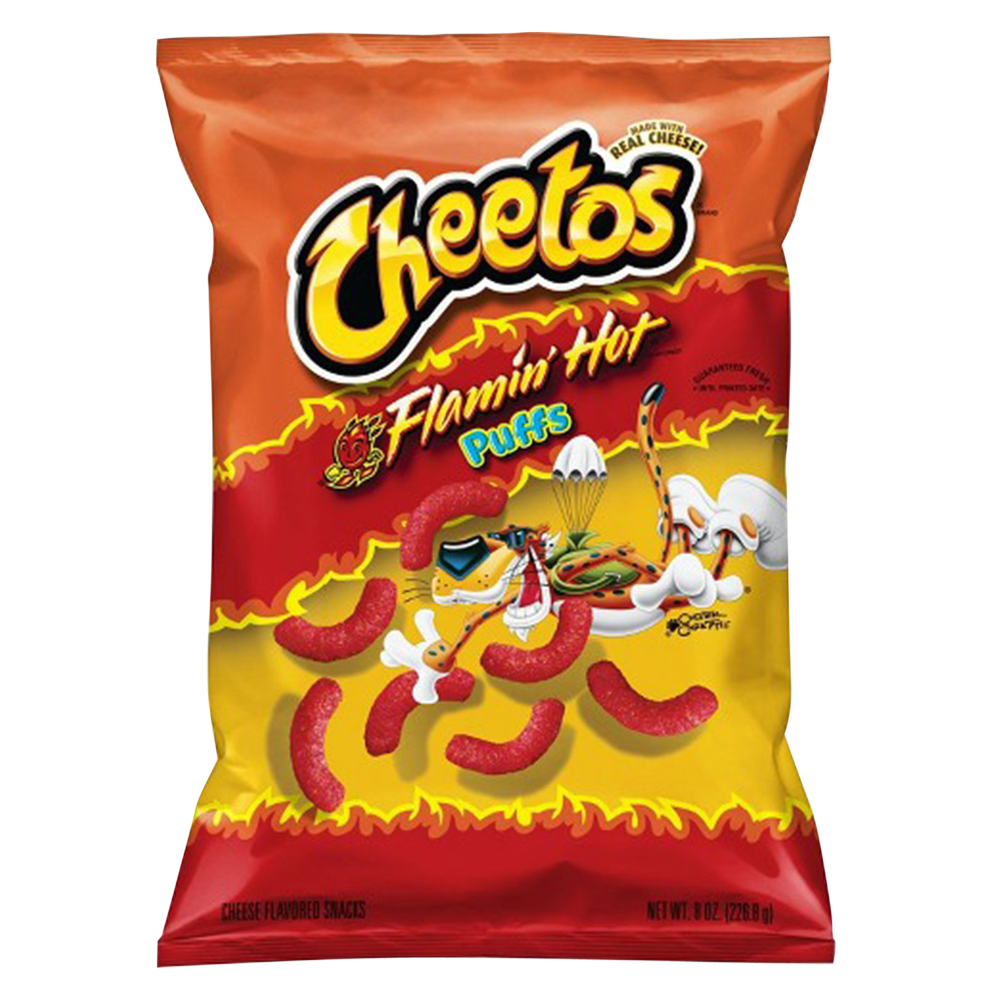 Cheetos Flamin' Hot Puffs 8oz - Delivered In As Fast As 15 Minutes ...