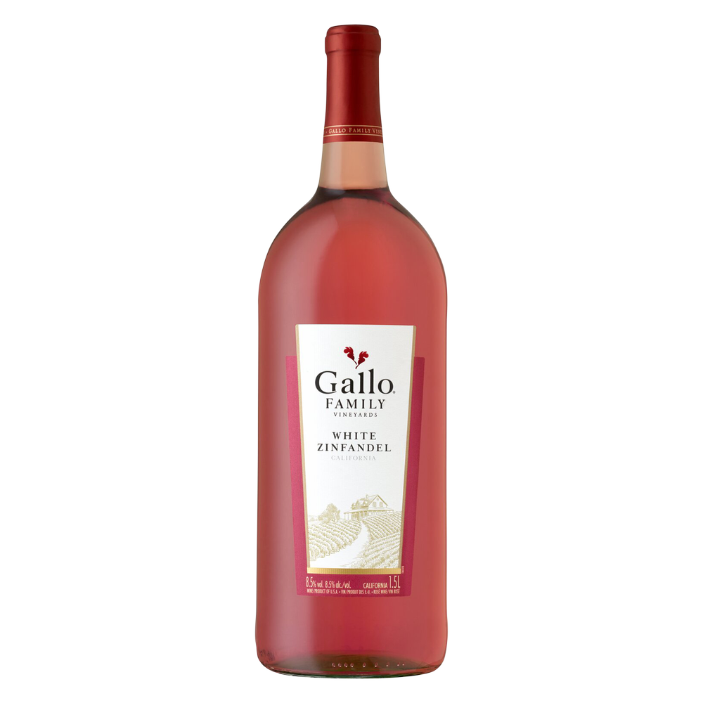 Gallo Family White Zinfandel 1.5L : Alcohol fast delivery by App or Online