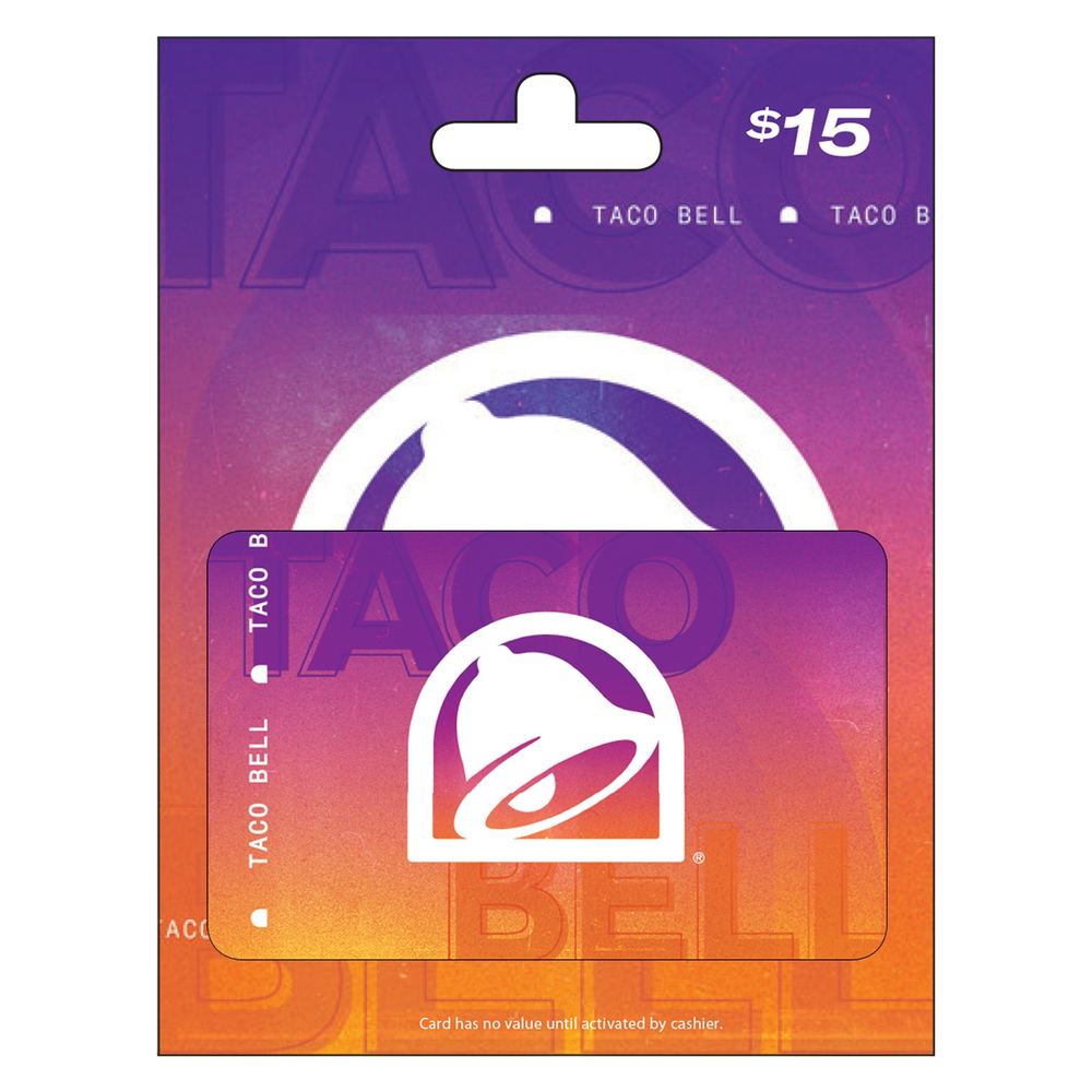 Taco Bell $15 Gift Card - Delivered In As Fast As 15 Minutes | Gopuff