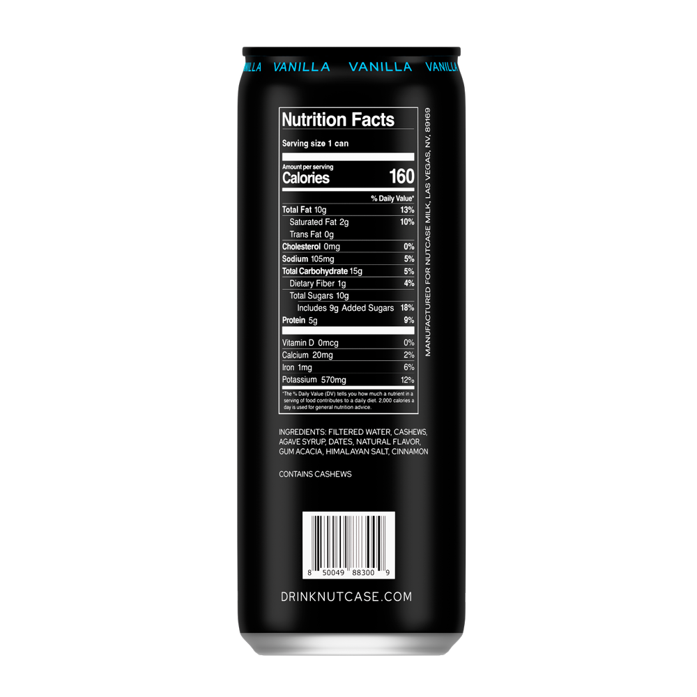 Nutcase Vanilla Cashew Milk 8oz Can - Delivered In As Fast As 15 ...