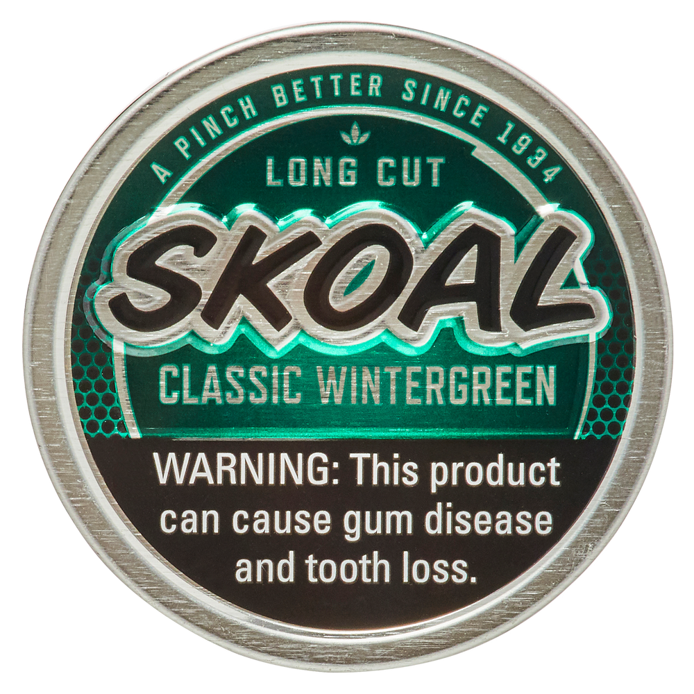 Skoal Wintergreen Long Cut Chewing Tobacco - Delivered In As Fast As 15 ...