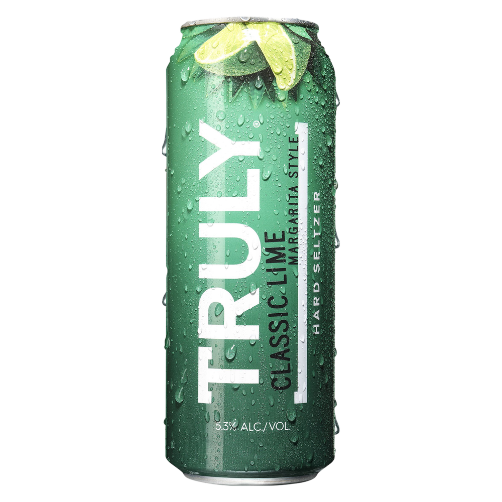 Truly Hard Seltzer Margarita Classic Lime 24 oz Can 5% ABV - Delivered ...