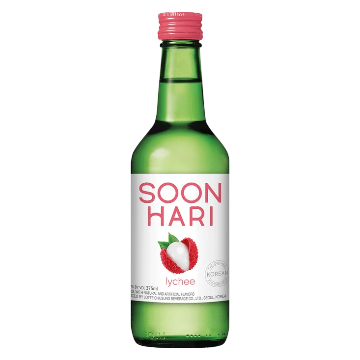Soon Hari Lychee Soju 375ml 12% ABV - Delivered In As Fast As 15 ...