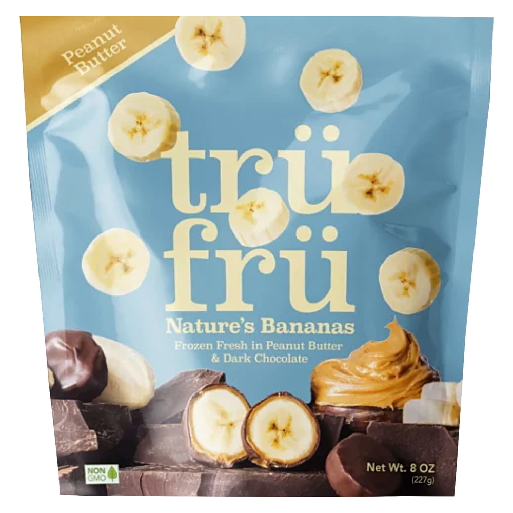 Tru Fru Natures Bananas Hyper Chilled in Peanut Butter & Dark Chocolate ...