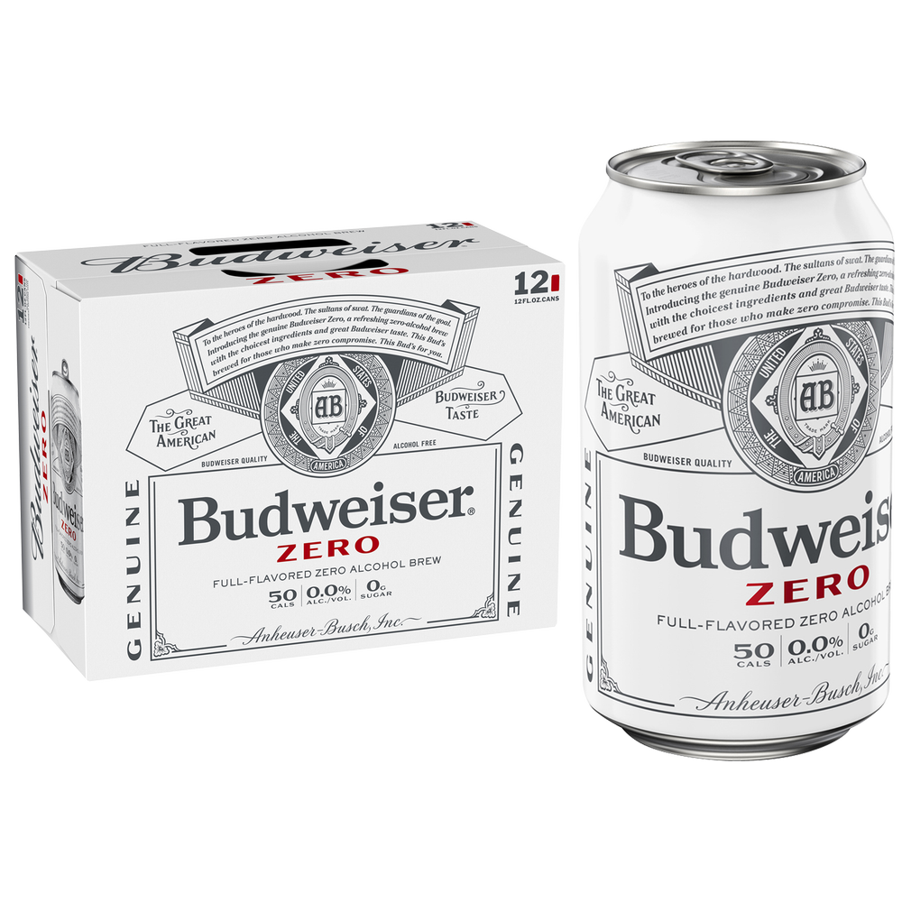 Budweiser Zero 12pk 12oz Can 0.0% ABV - Delivered In As Fast As 15 ...