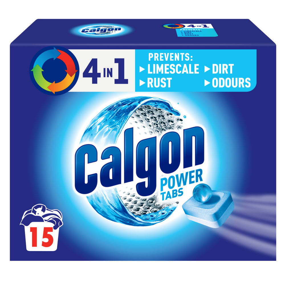 Calgon 4-in-1 Water Softener Tablets, 15pcs : Home & Office fast delivery by App or Online