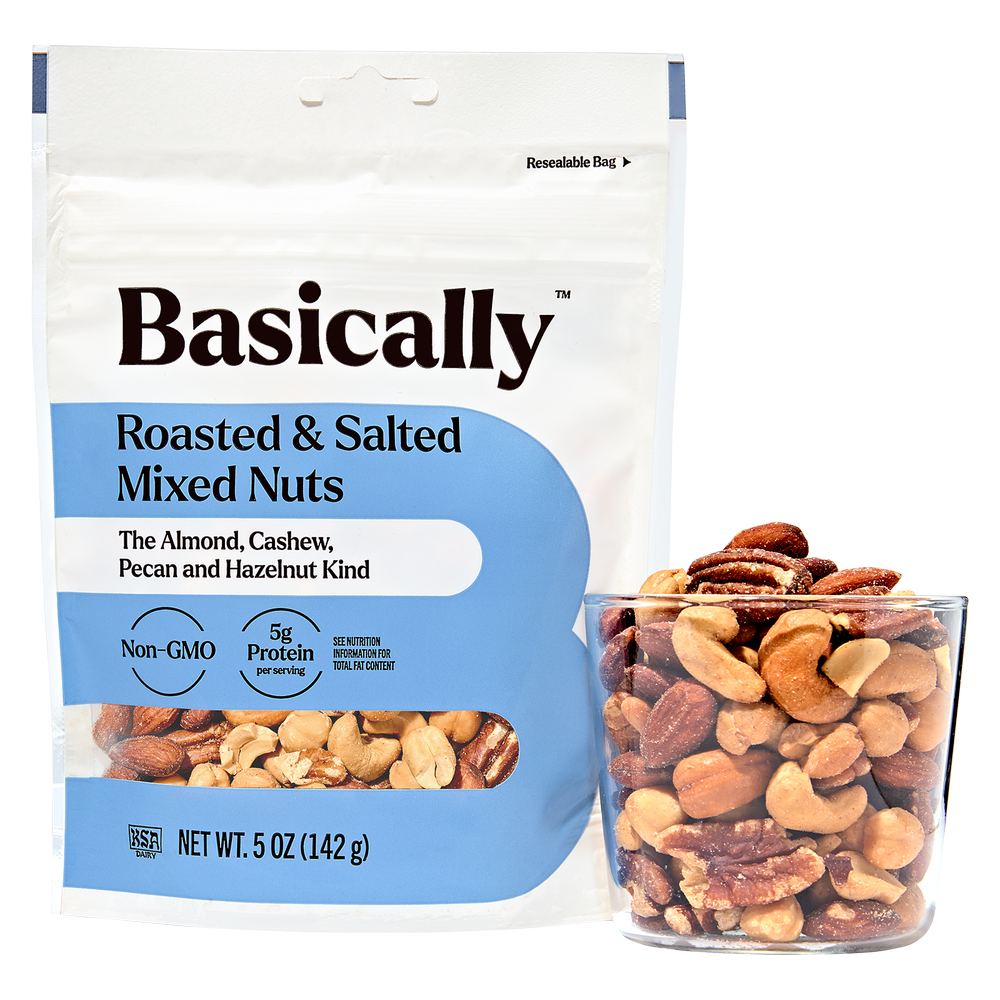 Basically Roasted & Salted Mixed Nuts 5oz - Delivered In As Fast As 15 ...