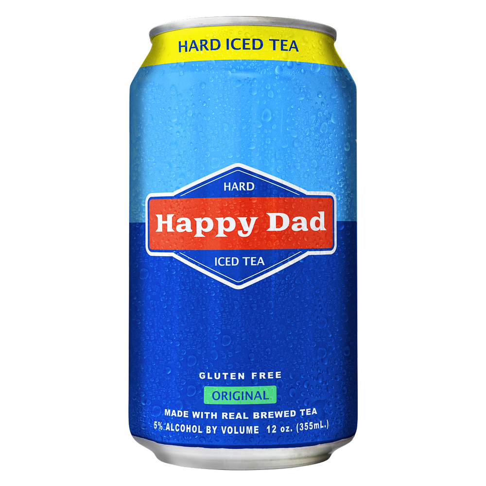 Happy Dad Hard Tea Variety Pack 12pk 12oz Can 5% ABV - Delivered In As ...