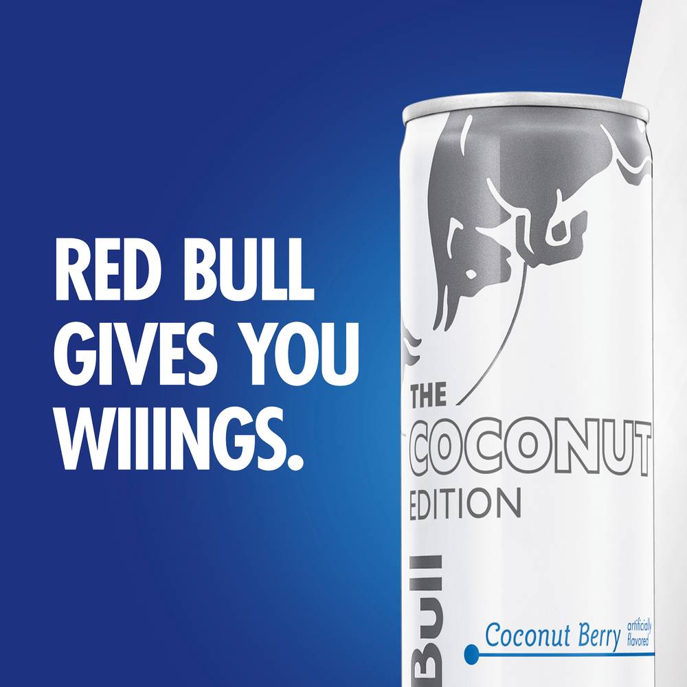Red Bull Energy Drink Coconut Edition Coconut Berry 24pk 8.4oz Can ...