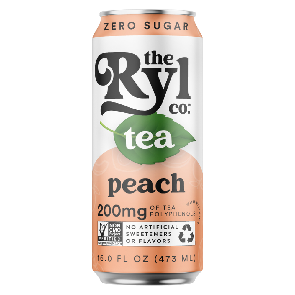 The Ryl Co Peach Black Tea 16oz Can - Delivered In As Fast As 15 ...