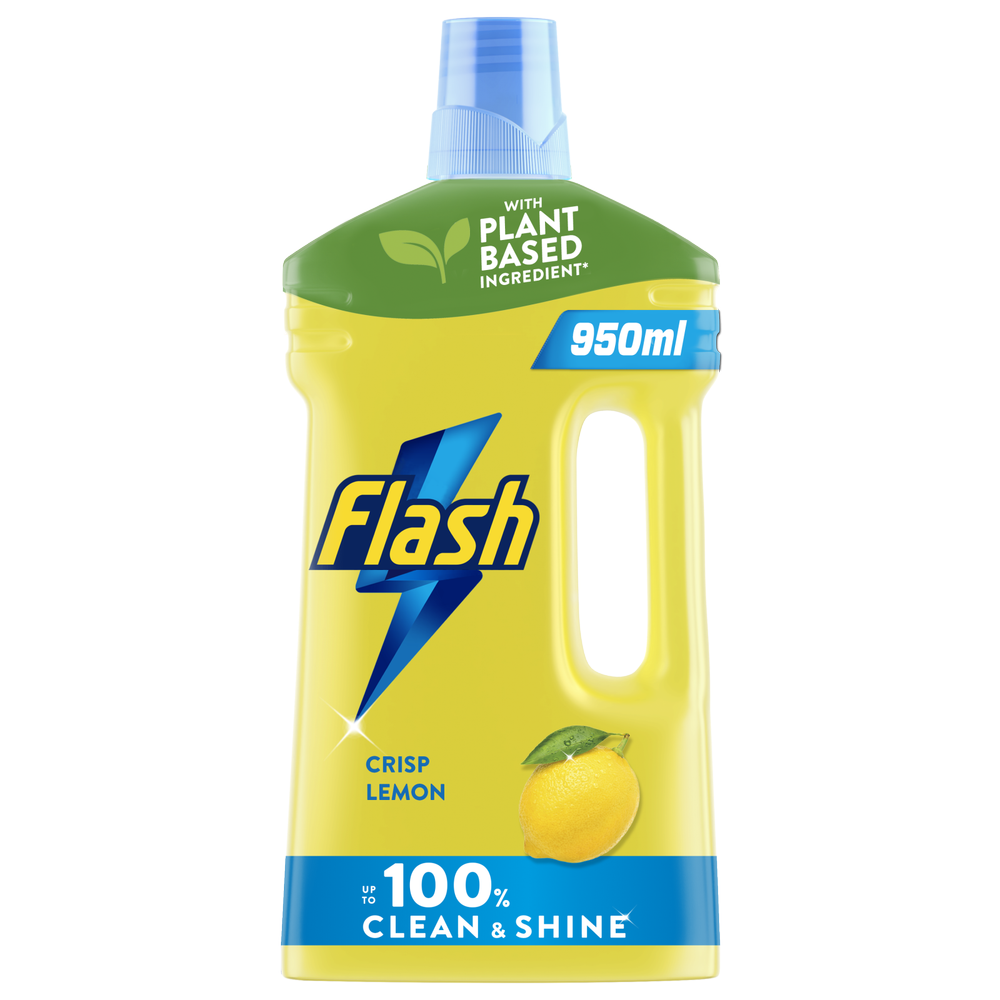 Flash Liquid All Purpose Lemon, 950ml : Home & Office fast delivery by ...