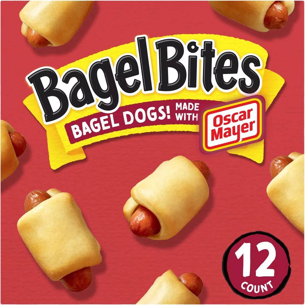 Bagel Bites Frozen Bagel Hot Dogs 12ct 7.75oz - Delivered In As Fast As ...