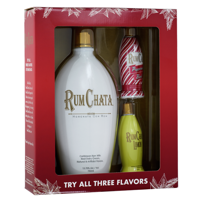 Rum Chata Horchata Gift Set 750ml Bottle - Delivered In As Fast As 15 ...