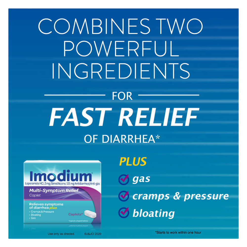 Imodium Multi Symptom Relief Caplets 18ct - Delivered In As Fast As 15 ...