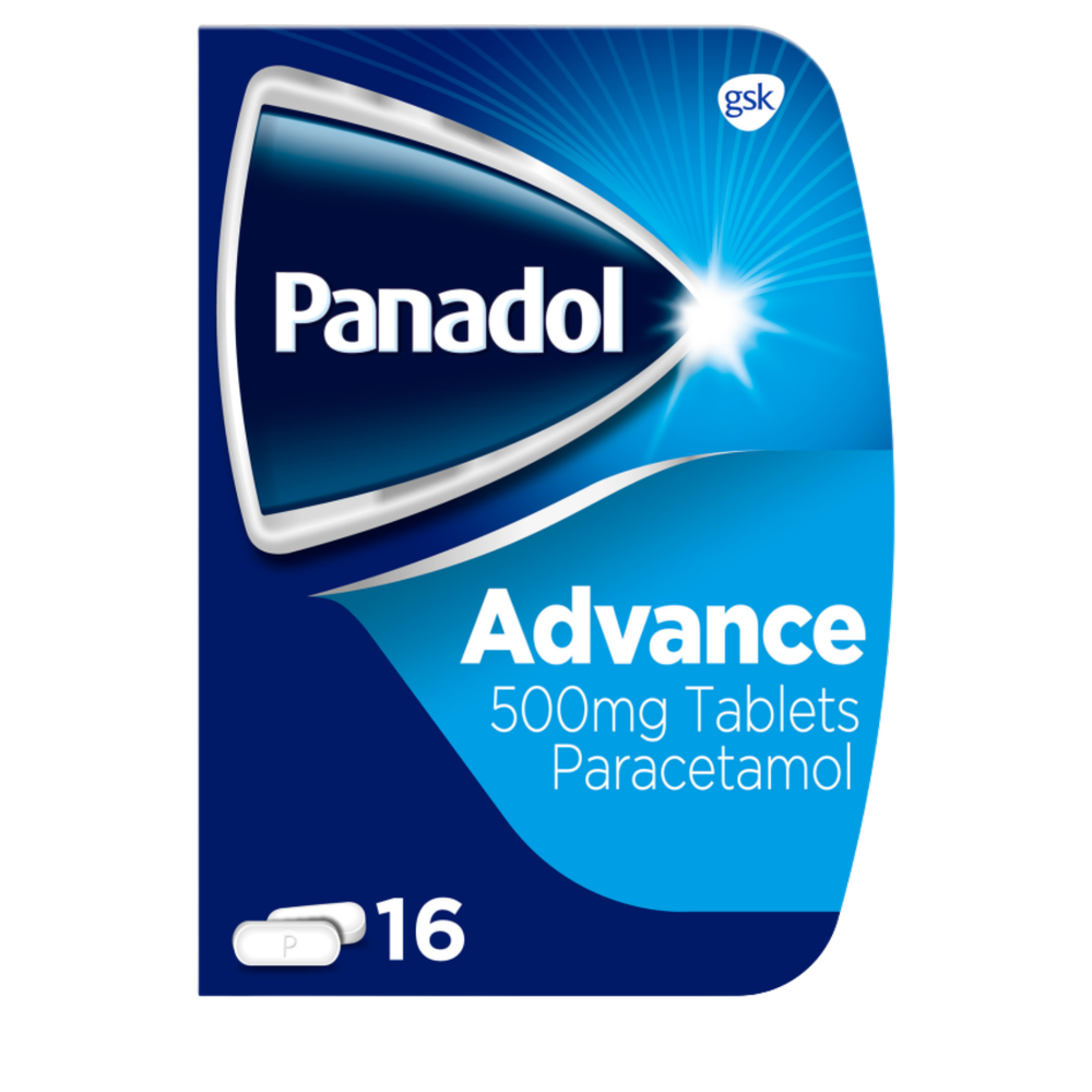 Panadol Advance Paracetamol Tablets, 16pcs : Health fast delivery by ...