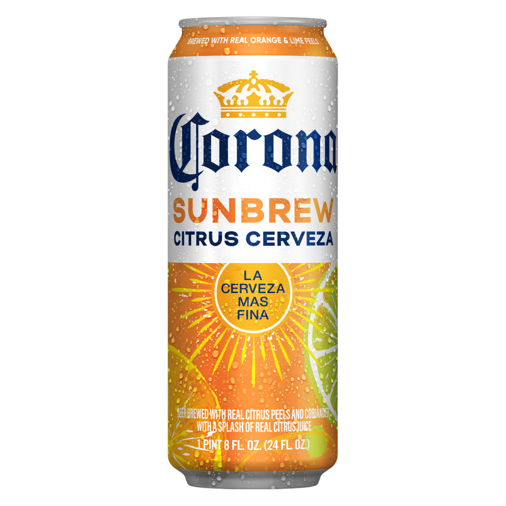 Corona Sunbrew Citrus 24oz Can 4.5% ABV - Delivered In As Fast As 15 ...