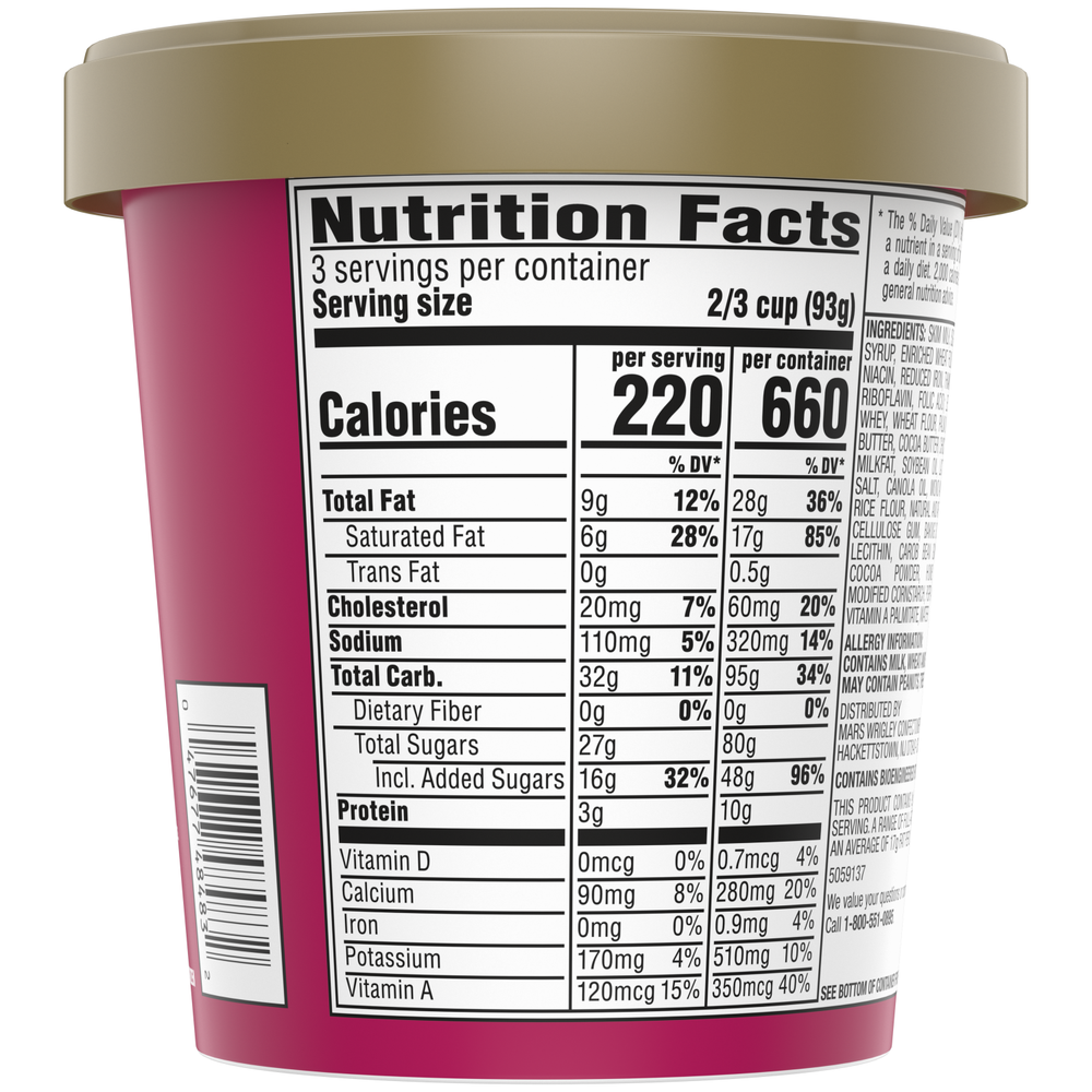 TWIX Cookie Dough Ice Cream Pint 16oz - Delivered In As Fast As 15 ...