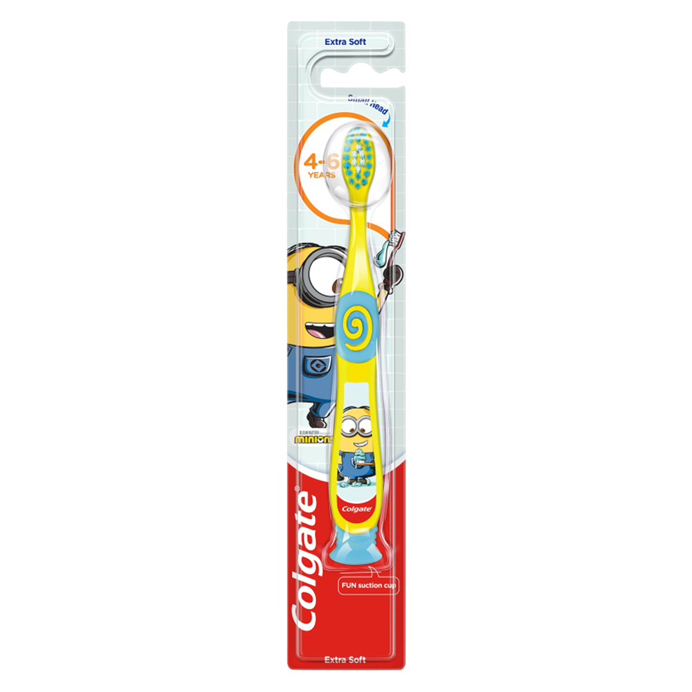 Colgate Kids Minions & Trolls Toothbrush 4-6 Years, 1pcs : Bath ...