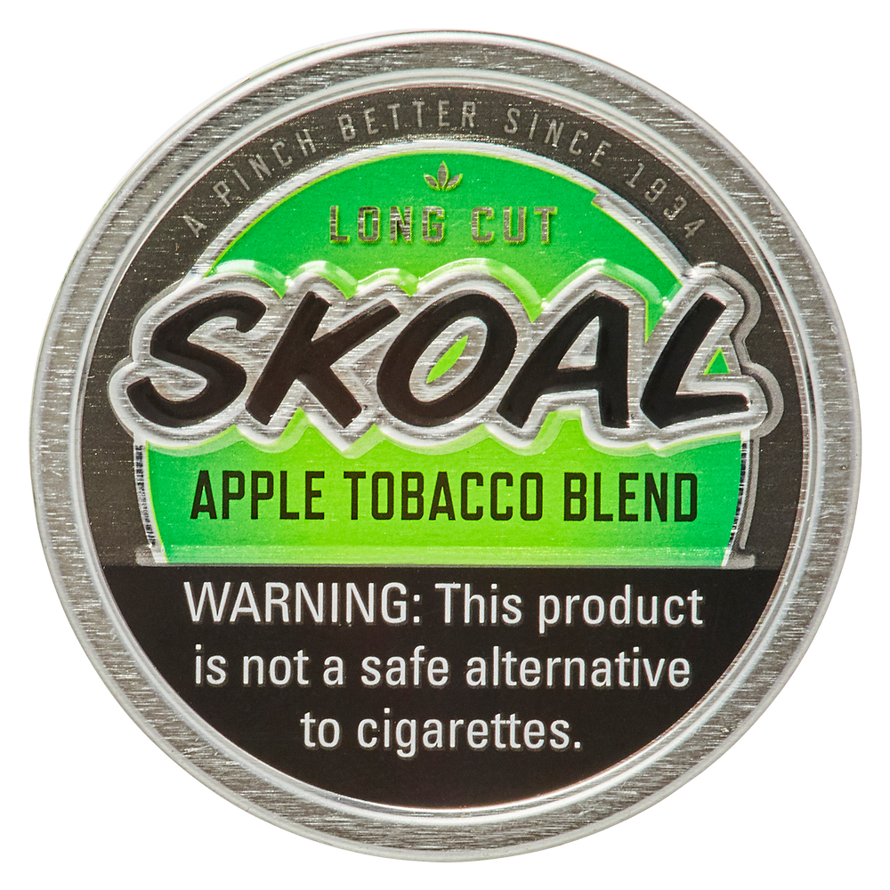 Skoal Apple Blend Long Cut Chewing Tobacco 1 2oz Delivered In As Fast