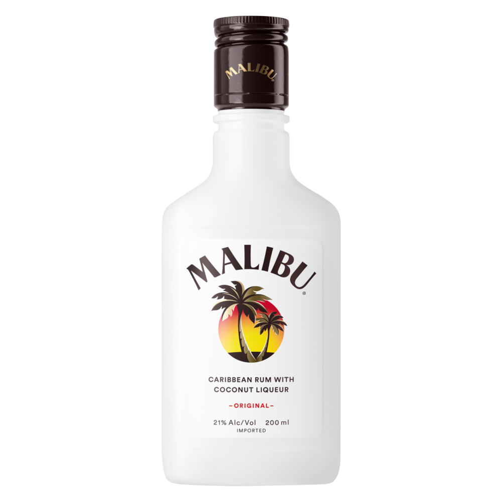 Malibu Coconut Rum 200ml - Delivered In As Fast As 15 Minutes | Gopuff