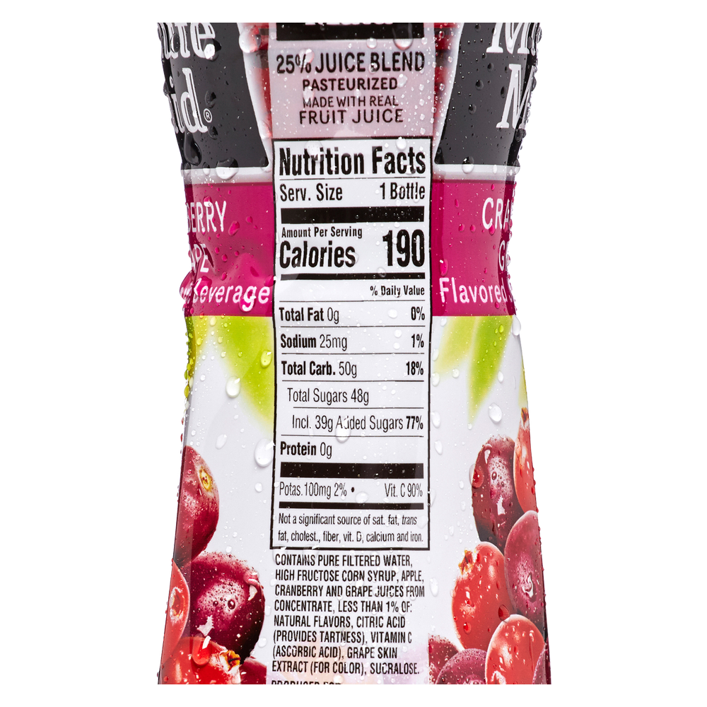 Minute Maid Cranberry Grape Juice 12oz Btl - Delivered In As Fast As 15 ...