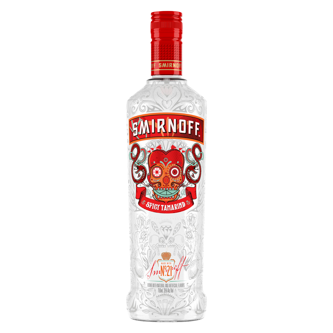 Smirnoff Spicy Tamarind Vodka 750ml (70 Proof) : Alcohol fast delivery ...