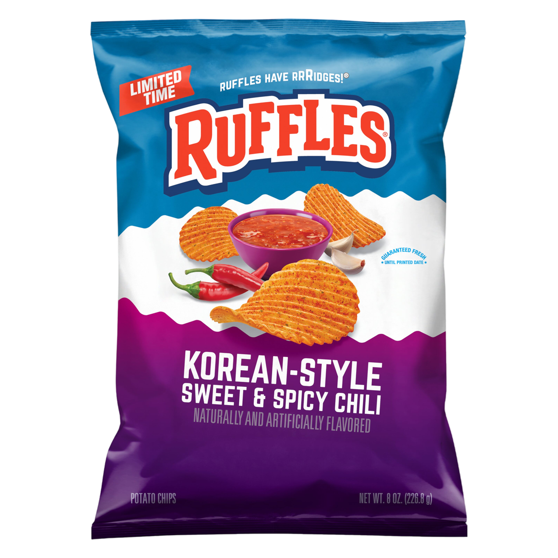 Ruffles Potato Chips Spicy Dill Pickle 8oz - Delivered In As Fast As 15 ...
