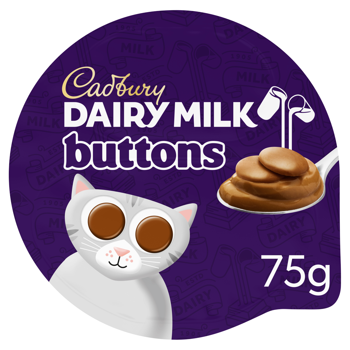 Cadbury Dairy Milk Buttons Chocolate Dessert, 75g : Quick Meals fast ...