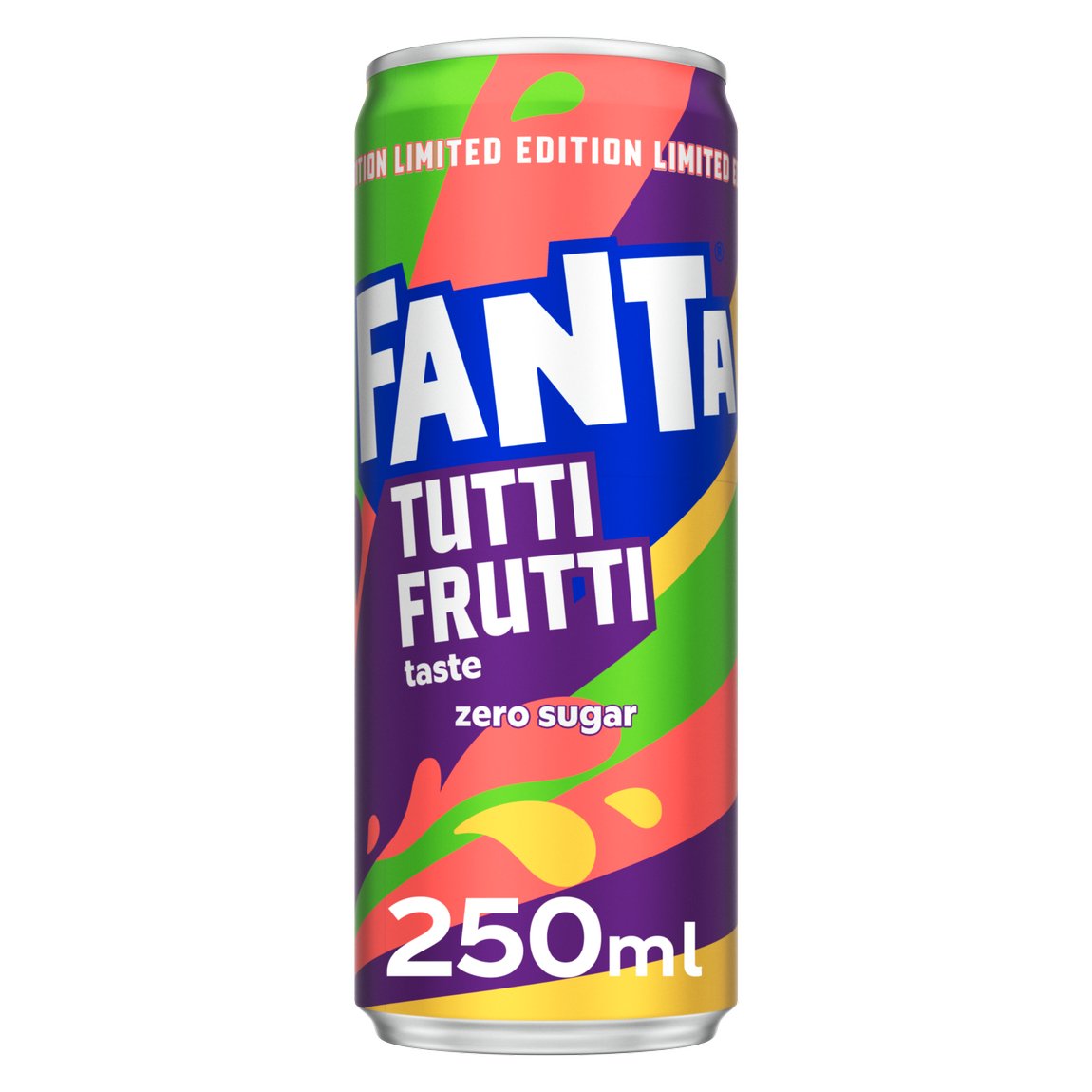 Fanta Tutti Frutti Zero Sugar, 250ml : Drinks fast delivery by App or ...