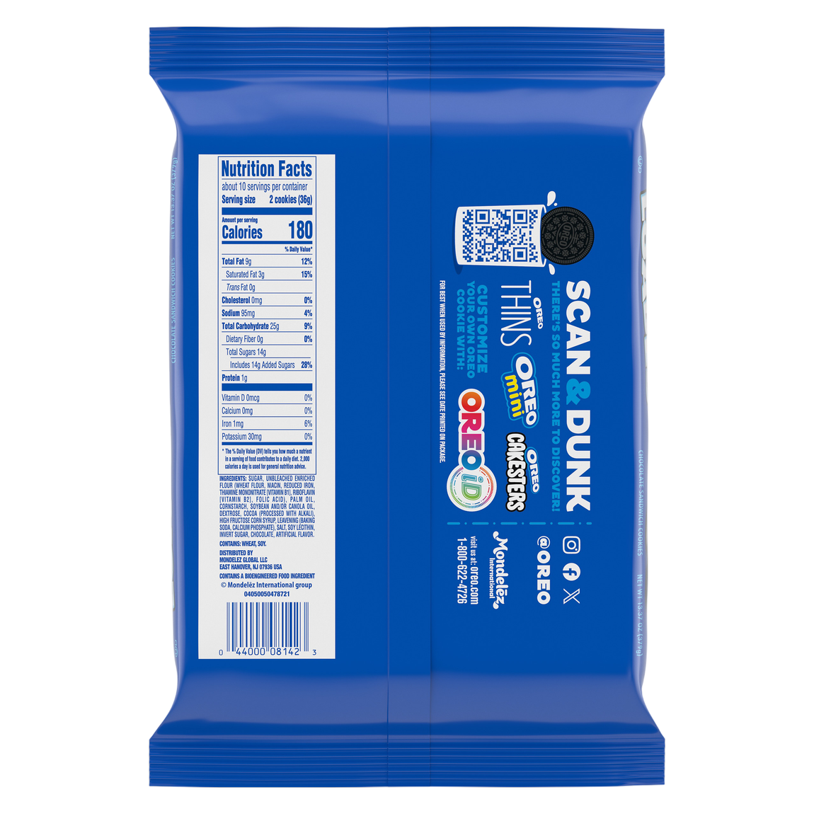 Oreo Loaded, 13.37oz - Delivered In As Fast As 15 Minutes - SNAP EBT ...