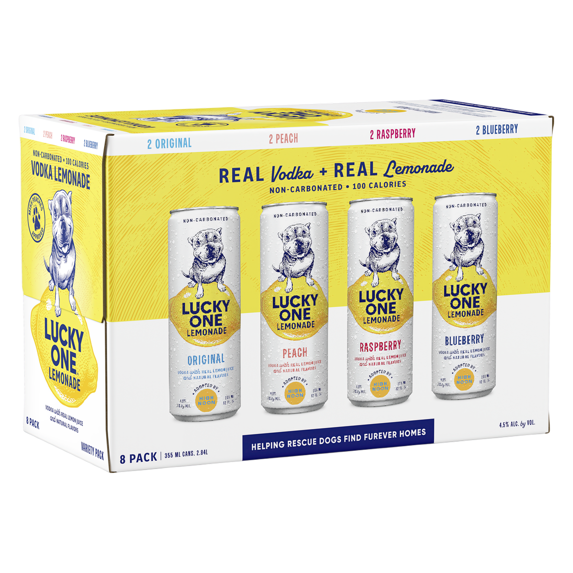 Lucky One Lemonade Variety Pack 8pk 12oz Can - Delivered In As Fast As ...