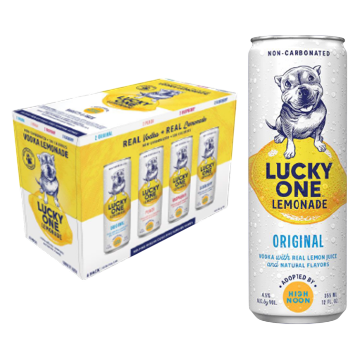 Lucky One Lemonade Variety Pack 8pk 12oz Can - Delivered In As Fast As ...